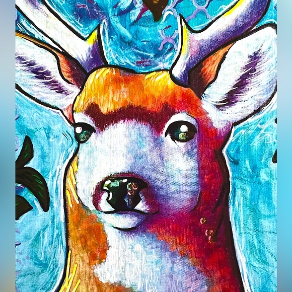 Hand Crafted | Art | Radiance Deer Special Edition Art Print | Poshmark